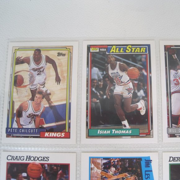 Topps | Toys | Lot Of 9 Nba Players Cards With Binder Sheet | Poshmark